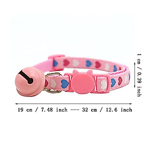 Dog Collar Soft Fashionable Adjustable Print Pattern Suitable XS Small Medium Large Boys Girls Pets