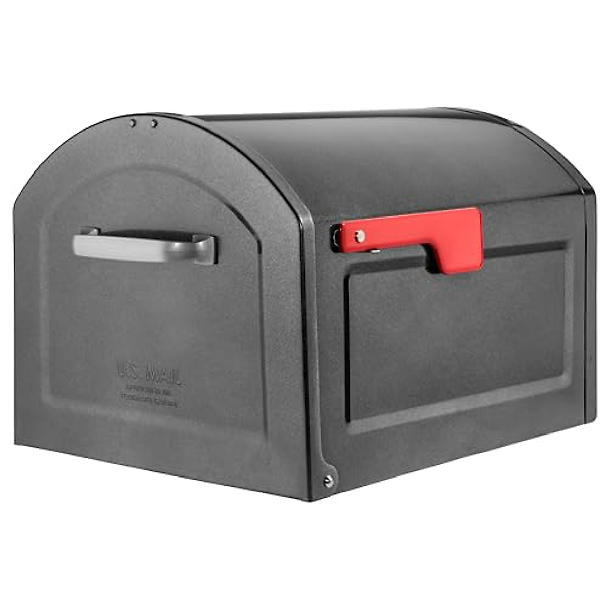 Architectural Mailboxes 950020P-10 Centennial Post Mount Mailbox, Extra Large, Pewter