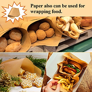 DISSKNIC 200PCS Unbleached Parchment Paper for Air Fryer Liners,9x13 Inch Precut Parchment Paper for Baking Sheet,Best Baking Supplies Baking Paper for Toaster Oven,Cookie sheet,Baking pan,Bread pan