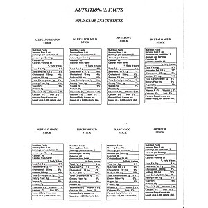 Buffalo Bob's Wild Game Jerky & Indian Valley Sampler Gift Pack of 13