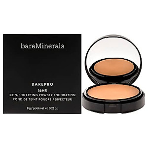 Bareminerals New Barepro 16-Hr Skin-Perfecting Powder Foundation, Medium Deep 45 Cool