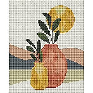 DIAMOND ART CLUB Adobe Moon II Landscape Diamond Painting Kit, 13" x 16" (32.8 x 40.9 cm)