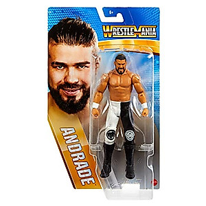 WWE Mattel ​Wrestlemania 37 Andrade Action Figure Posable 6 in Collectible and Gift for Ages 6 Years Old and Up