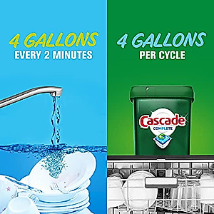 Cascade Complete Dishwasher Pods, Dishwasher tabs, Dish Washing Pods for Dishwasher, Dishwasher tablets, Fresh Scent ActionPacs, 78 Count