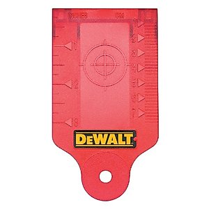 DEWALT Laser Target Card For Rotary Lasers (DW0730)