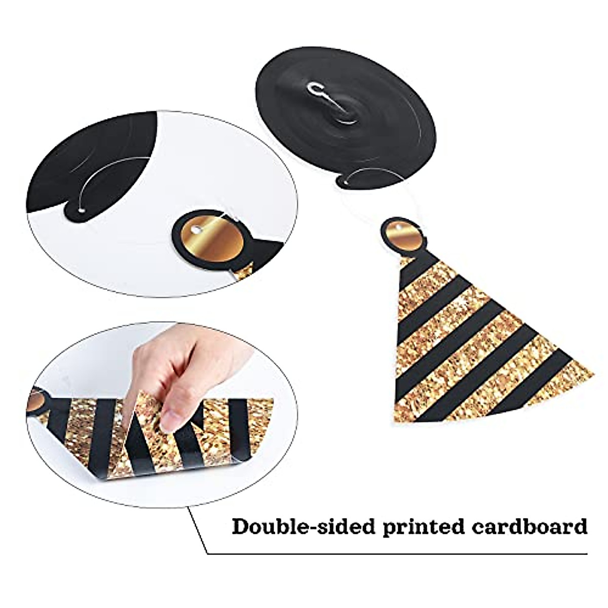 55th Birthday Party Decorations Hanging Swirls Ceiling Decorations Cards Cutouts 55th Birthday Party Shiny Foil Swirls Decorations for 55 Years Old Birthday Ornaments Party Supplies