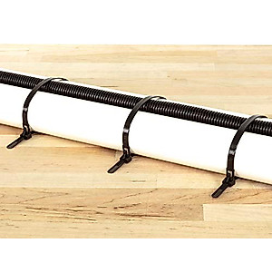 Helonge Reusable Zip Ties, 100 Pcs Assorted Fastening Cable Zip Ties 6" 8" 10" 12" Four Length Heavy Duty Nylon Self Locking Wire Ties