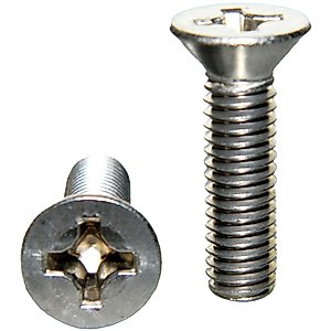 4-40 X 1/4" machine SCREW,Flat Head, Phillips, Stainless,4-40 X 1/4"