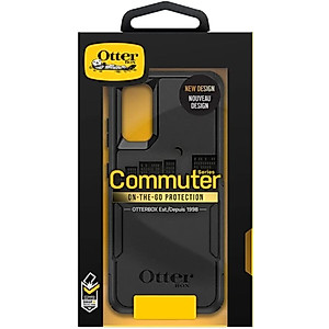OTTERBOX COMMUTER SERIES Case for Galaxy S20/Galaxy S20 5G (NOT COMPATIBLE WITH GALAXY S20 FE) - BLACK