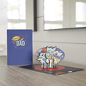 Lovepop Disney and Pixar Toy Story Buzz Lightyear Father’s Day Pop-Up Card – Father’s Day Card – Handcrafted 3D Pop-Up Greeting Card – Father’s Day Love Card, 5 x 7”