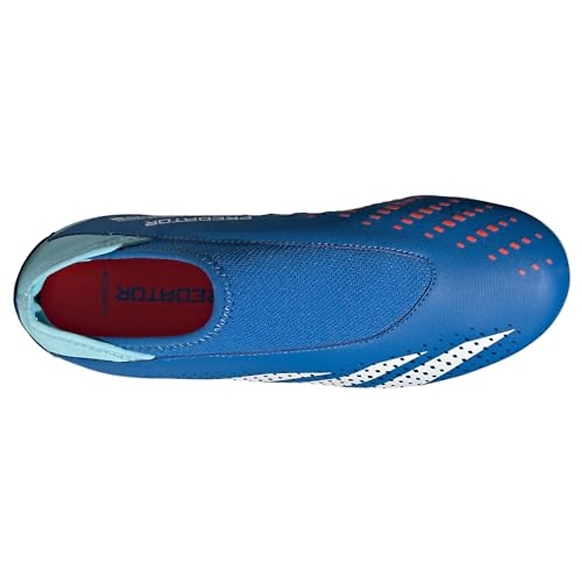 adidas Predator Accuracy.4 Turf Sneaker, Bright Royal/White/Bliss Blue, 3 US Unisex Little Kid