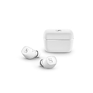 Sennheiser CX 400BT True Wireless Earbuds - Bluetooth In-Ear Headphones for Music and Calls - with Noise Cancellation and Customizable Touch Controls, White