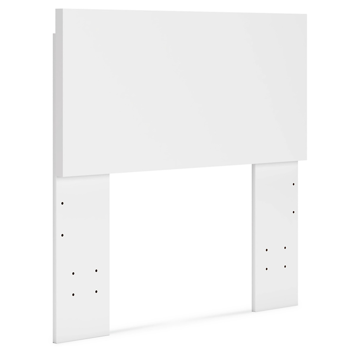 Signature Design by Ashley Onita Contemporary Adjustable Height Panel Headboard for Bedroom, Twin, White