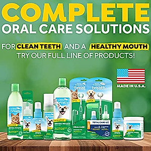 TropiClean Fresh Breath for Cats | No Brush Dental Gel for Cats | Cat Breath Freshener Toothpaste for Plaque, Tartar & Stinky Breath | Made in the USA | 2 oz.