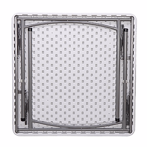 ZENY 3 Foot Portable Folding Table Camping Picnic Table Indoor Outdoor Dining Party Picnic Plastic Table