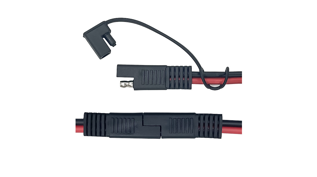 3 Packs 10AWG SAE Connector Extension Cable for Solar & Automotive Use