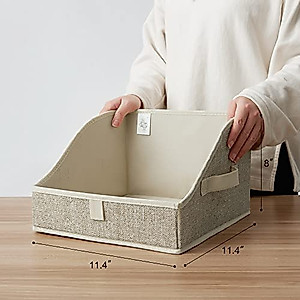 GRANNY SAYS Bundle of 3-Pack Trapezoid Storage Bins & 1-Pack Hanging Closet Organizer