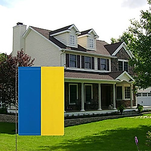 Nationality Region Ukraine Flag, Ukraine Flags Ukrainian Garden Flags, Nation International Flag World Country Flags Indoor and Outdoor Flags,Cotton linen Double-Sided.