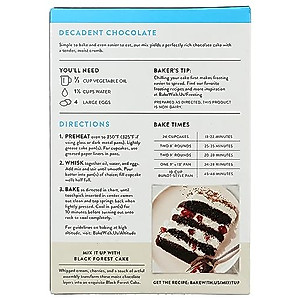 King Arthur Flour Cake Mix, Gluten Free Chocolate, 22 oz