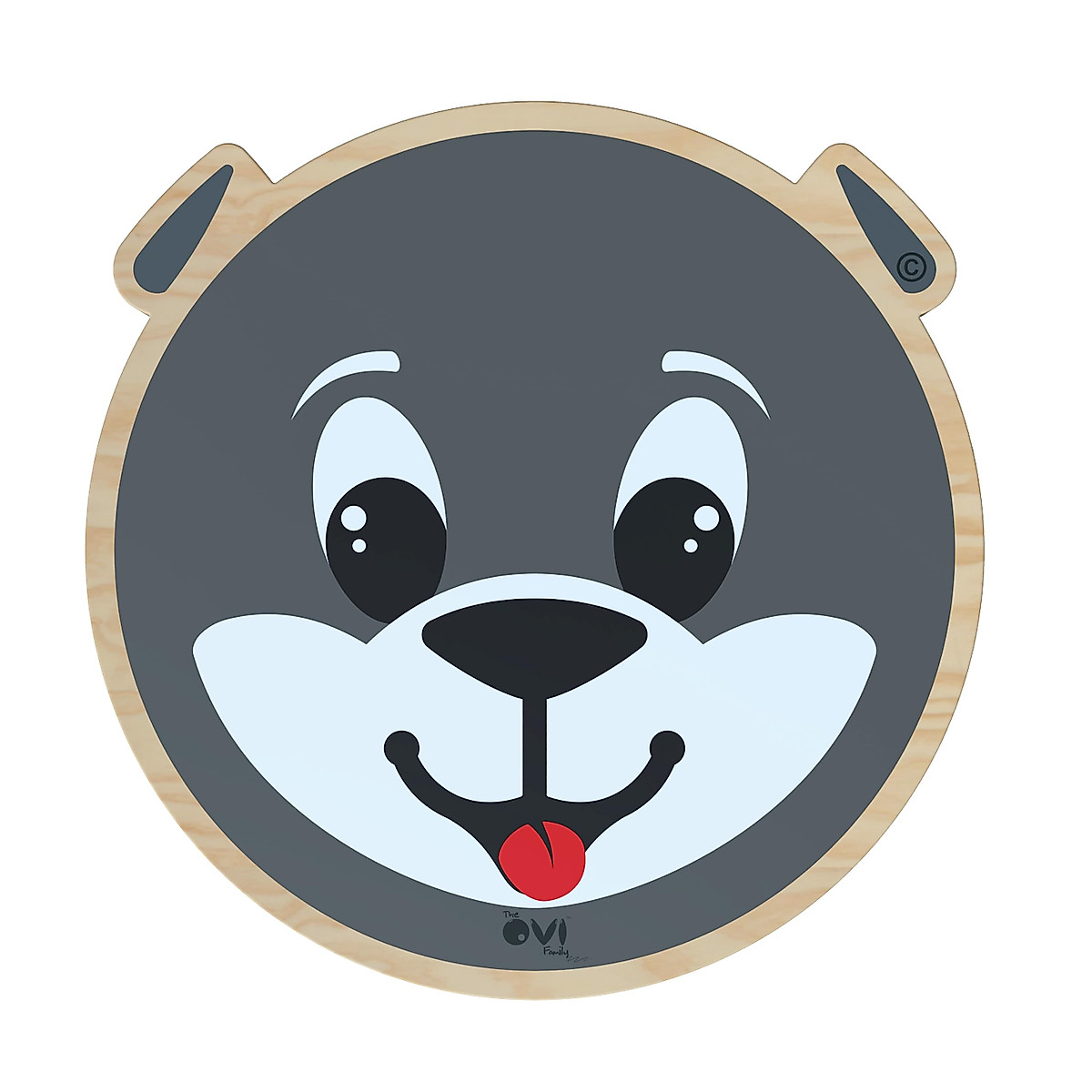 THE OVI FAMILY Kid’s Stool -12 inch Non-Slip Folding Step Stool,Wooden Chair, Lightweight Assembled Four-Legged Sitting Stool- Kitchen,Bathroom, Bedroom, Classroom, Playroom