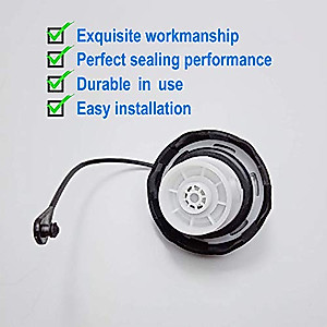 Gas Cap replace 52100552AG for 2003-2018 Jeep Wrangler TJ JK, 2002-2012 Liberty, 2000-2017 Cherokee, 2001-2019 Grand Cherokee, 2008-2018 Compass, 2006-2010 Commander, 2008-2017 Patriot, 2020 Gladiator