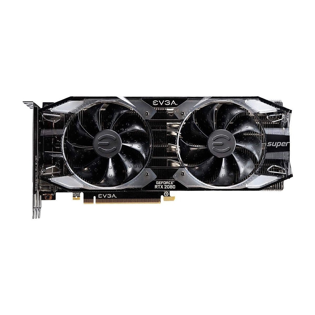 EVGA GeForce 08G-P4-3183-KR, RTX 2080 Super XC Ultra, Overclocked, 2.75 Slot Extreme Cool Dual, 70C Gaming, RGB, Metal Backplate, 8GB GDDR6 (Renewed)