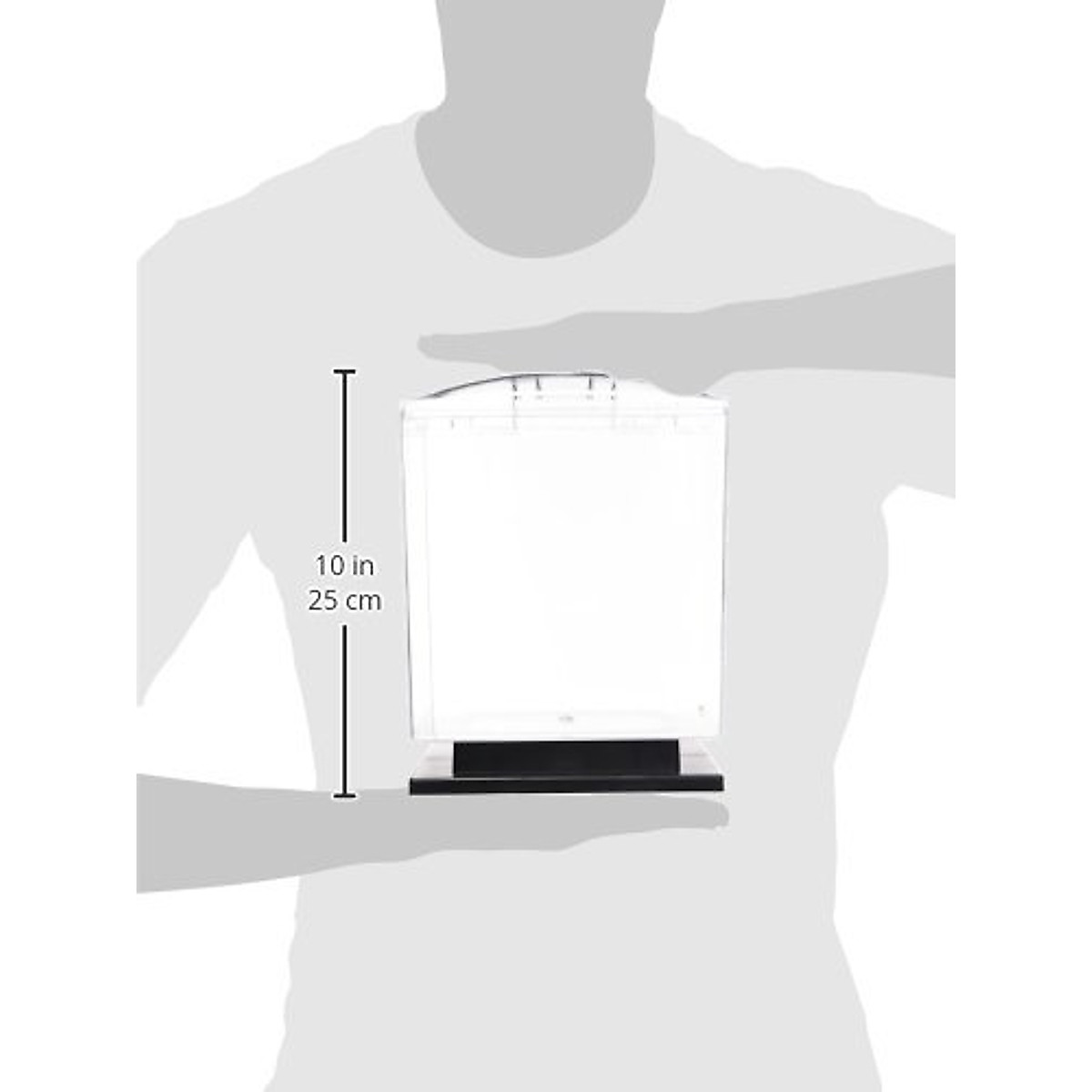 Tetra GloFish Betta Aquarium Kit 1.5 Gallons, Easy Setup and Maintenance, Perfect Starter Tank,Black/Clear