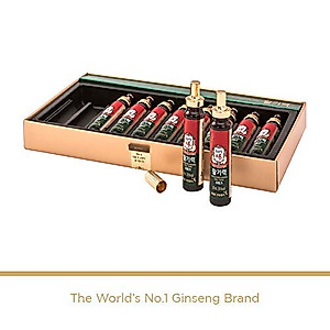 CheongKwanJang [Korean Red Ginseng Vital Tonic Gift Set Energy Shot Panax Ginseng Giftset for Immune System Booster and Wellness Recovery, Natural Herbs, Vitamins and Minerals - 10 Bottles