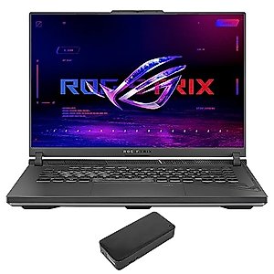 ASUS ROG Strix G16 Gaming & Entertainment Laptop (Intel i7-13650HX 14-Core, 64GB DDR5 4800MHz RAM, 2TB PCIe SSD, GeForce RTX 4050, 16.0" 165Hz Wide UXGA (1920x1200), Win 11 Pro) with DV4K Dock