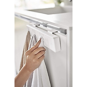 Yamazaki Home Tower Self Adhesive Towel Holder - Abs Plastic