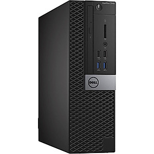 Dell OptiPlex 7040 SFF Desktop PC,Intel Quad Core i7-6700 3.4GHz,Nvidia GT 1030,32GB DDR4 Ram New 1TB NVMe M.2 SSD+2TB HDD,Built-in WIFI & Bluetooth HDMI Windows10 Pro Wireless Keyboard&Mouse (Renewed)