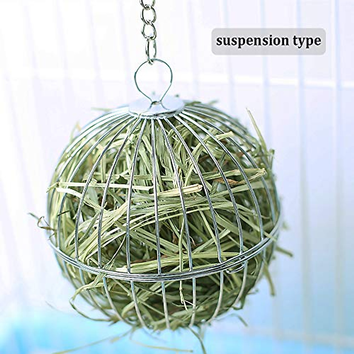 Guinea Pig Hay Feeder, Rabbit Grass Manger Holder Feeding Dispenser for Bunny Chinchilla Small Animal