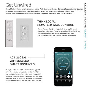 Slim Smart Indoor and Outdoor 3-Blade Ceiling Fan 52in Brushed Aluminum with 3000K LED Light Kit and Remote Control works with Alexa, Google Assistant, Samsung Things, and iOS or Android App