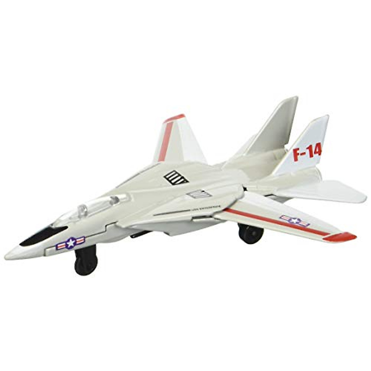 Hot Wings Planes F-14 Tomcat (with Grey Military Markings) with Connectible Runway Die Cast Plane in Aviation Museums Nationwide