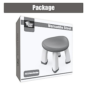 Pairez Toys Round Activity Chair for Toddlers, Non-Slip Plastic Kids Stool, Ergonomic Design & Sturdy Children Chair & Seat, for All Ages