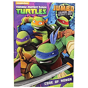 Teenage Mutant Ninja Turtles Coloring and Activity Book - Code Of Honor