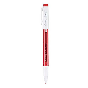 PILOT FriXion Fineliner Erasable Marker Pens, Fine Point, Red Ink, 12-Pack (11476)