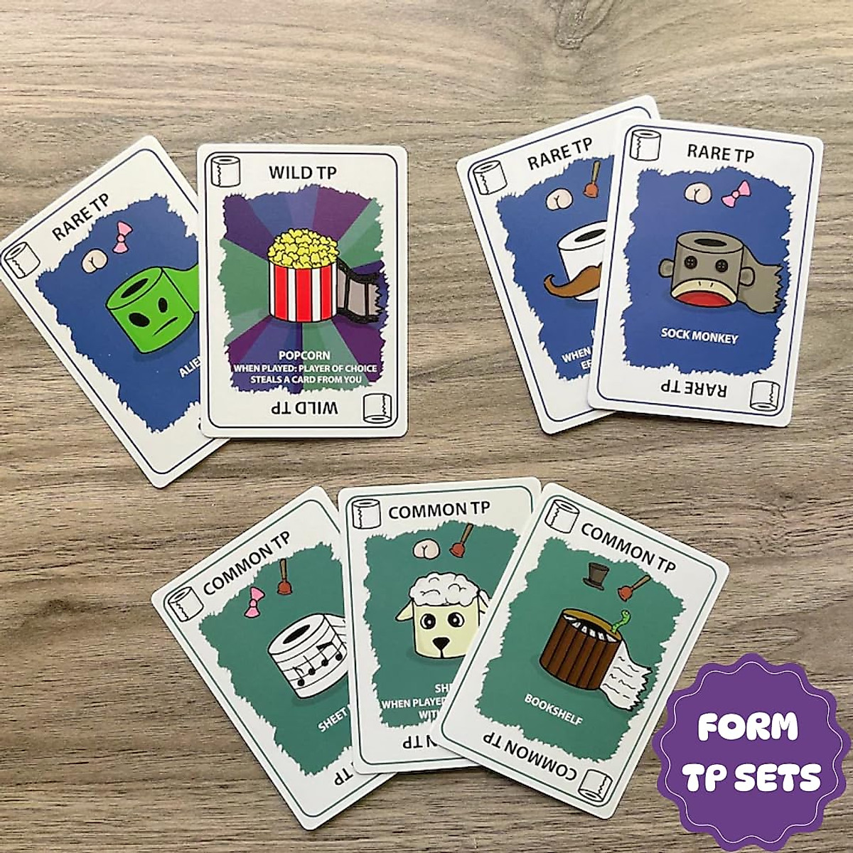 Butts in Space: The Card Game - Fun Gift for Families, Kids Ages 8-12, Teens, Grandmas, Grandpas, and Old Maids