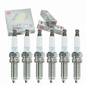 6 pc NGK Laser Iridium Spark Plugs compatible with Acura MDX 3.7L V6 2010-2013