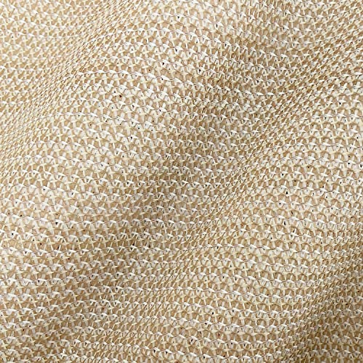 Alion Home HDPE 60% Sun Block Garden Netting Mesh for Plants Protecting - Beige (1, 10' x 6')