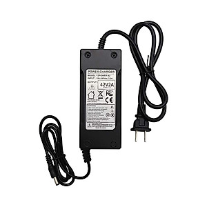 29.4V 4A Power Supply AC Adapter Charger for 24V 7S Lithium Li-ion Battery Pack 5.5x2.1mm DC Plug with a 5.5 * 2.5mm tip