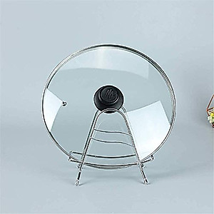 DRNKS Pot Lid Standing Pot Pot Lid Lid Rack Rack Spoon Rack Kitchen Accessories Shelf Lid Pot Rack Spoon Rack Pot Lid Suitable for Kitchen