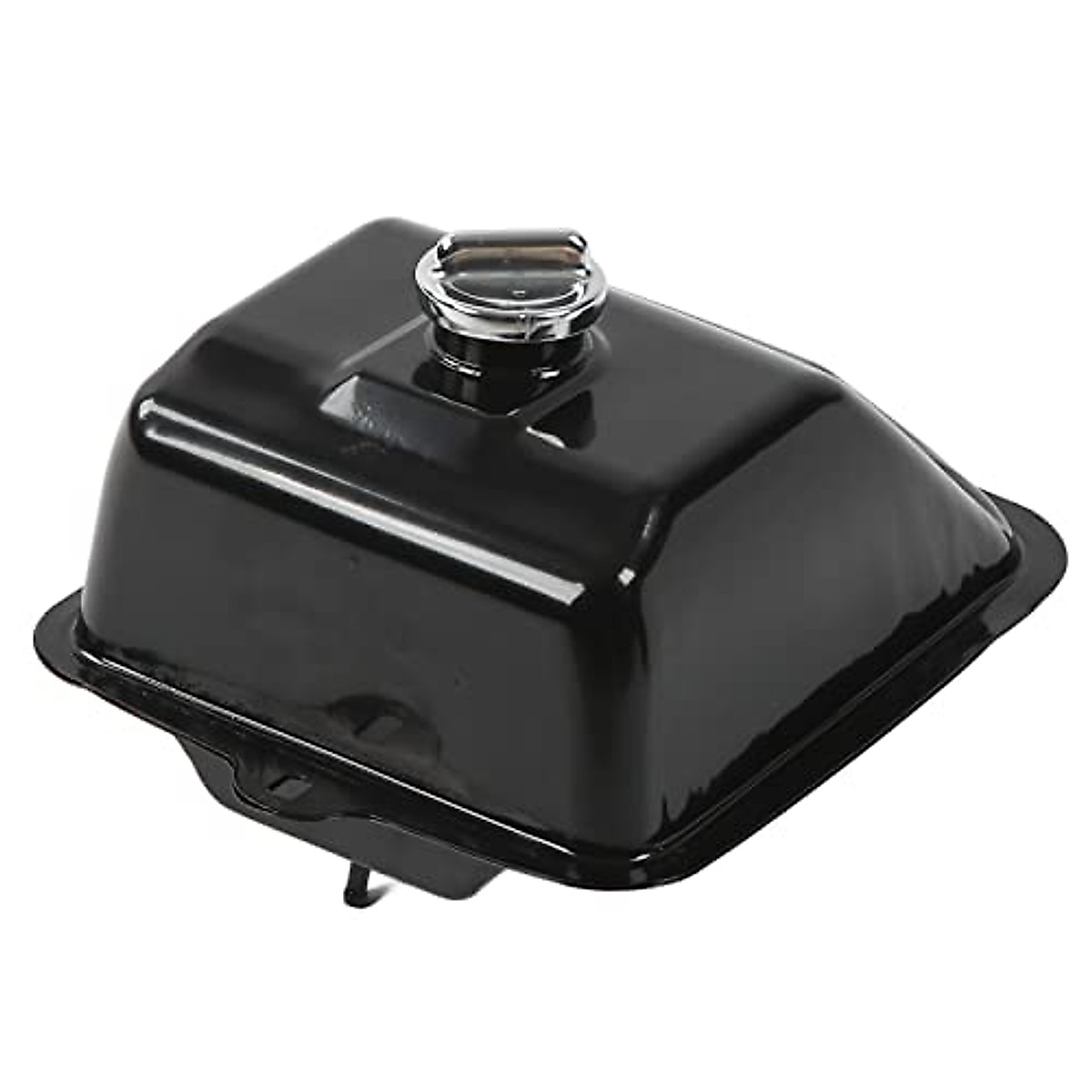 ATV Fuel Tank with Cap, ATV Metal Gas Tank with Cap No Oil Leakage for 150cc 200cc 250cc ATV Quad 4 Wheeler Fuel Tank