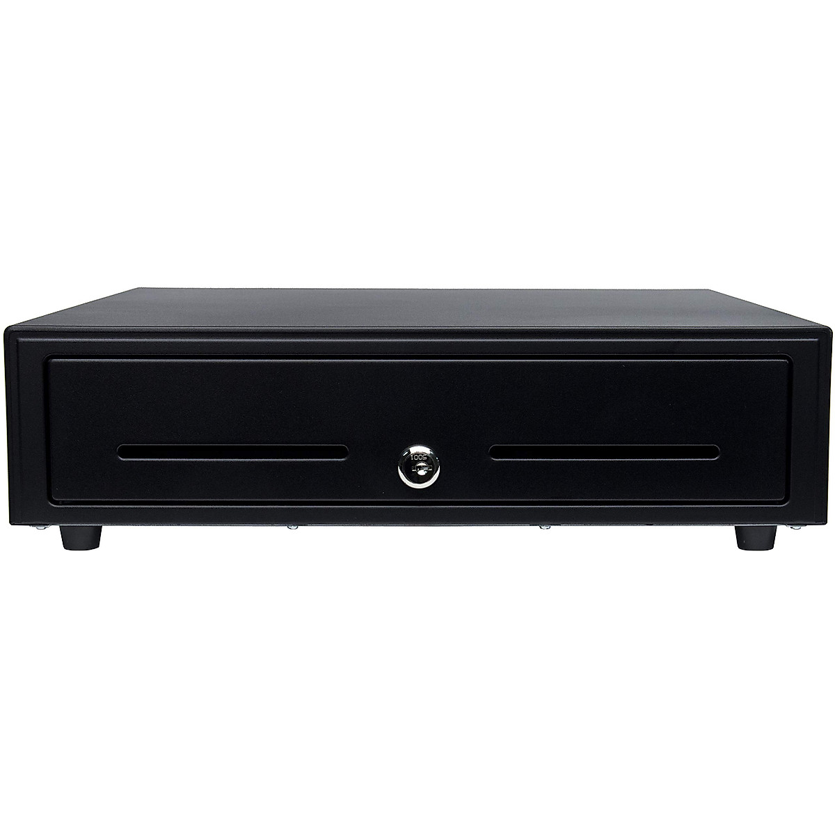 Star Micronics TSP143IIIU Bundle - USB Thermal Receipt Printer with 16" x 16" 5 Bill / 8 Coin Value Series Cash Drawer Featuring 2 Media Slots - Gray/Black