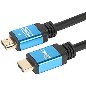 Postta HDMI 2.0V Cable(50 Feet) Support 4K 2160P,1080P,3D,Audio Return and Ethernet - 1 Pack(Blue)