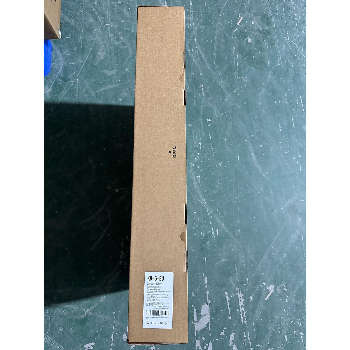 Laptop Bed Tray Desk with LED Desk Light, SAIJI Adjustable Laptop Stand for Bed, XX-Large PVC Leather Foldable Laptop Table with Book Stand, Wrist Rest, Extra Leg Room for Sofa Couch Floor (Gray)