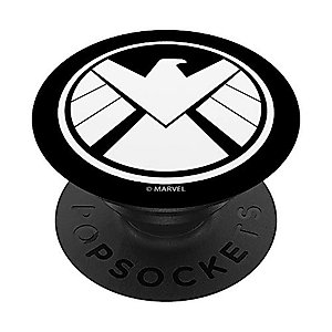 Marvel Avengers Shield Icon PopSockets PopGrip: Swappable Grip for Phones & Tablets