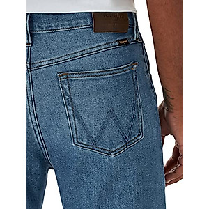 Wrangler Men's Free-to-Stretch Regular Fit Jean, Naval, 38W x 29L