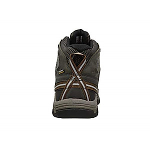 KEEN Men's Targhee 3 Mid Height Waterproof Hiking Boots, Black Olive/Golden Brown, 10.5
