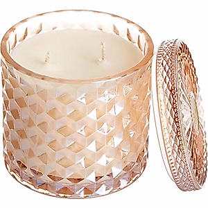SOI Company SOI 15 oz. Alluring Amber Jar One Size Scented-Candles, White